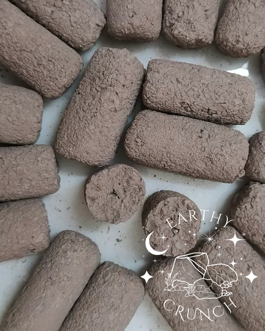 Purple Logs - Clay treats for Pica/ Geophagia – Earthy Crunch UK