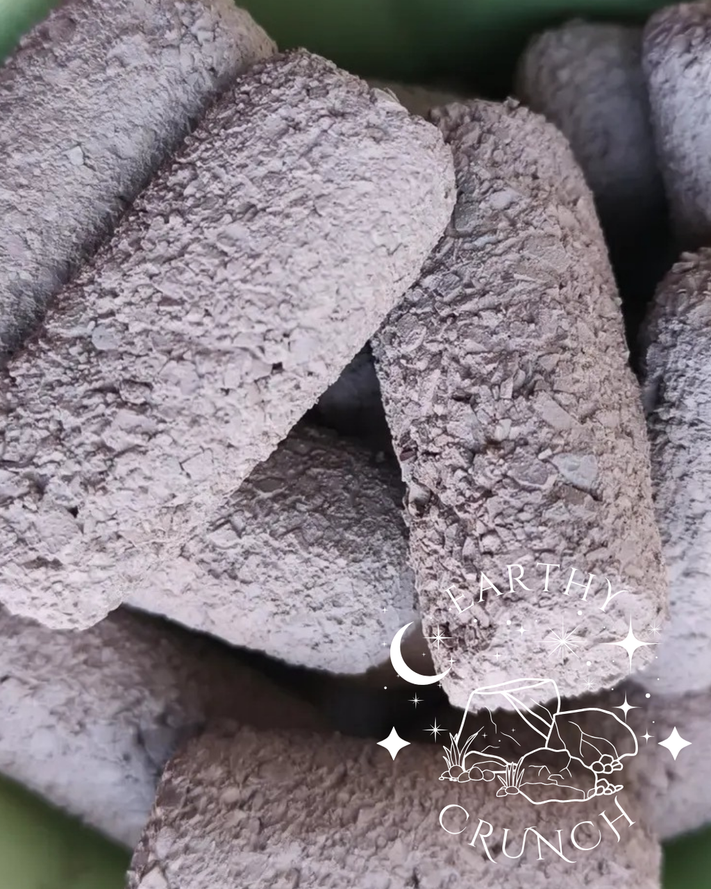 Purple Logs - Clay treats for Pica/ Geophagia – Earthy Crunch UK